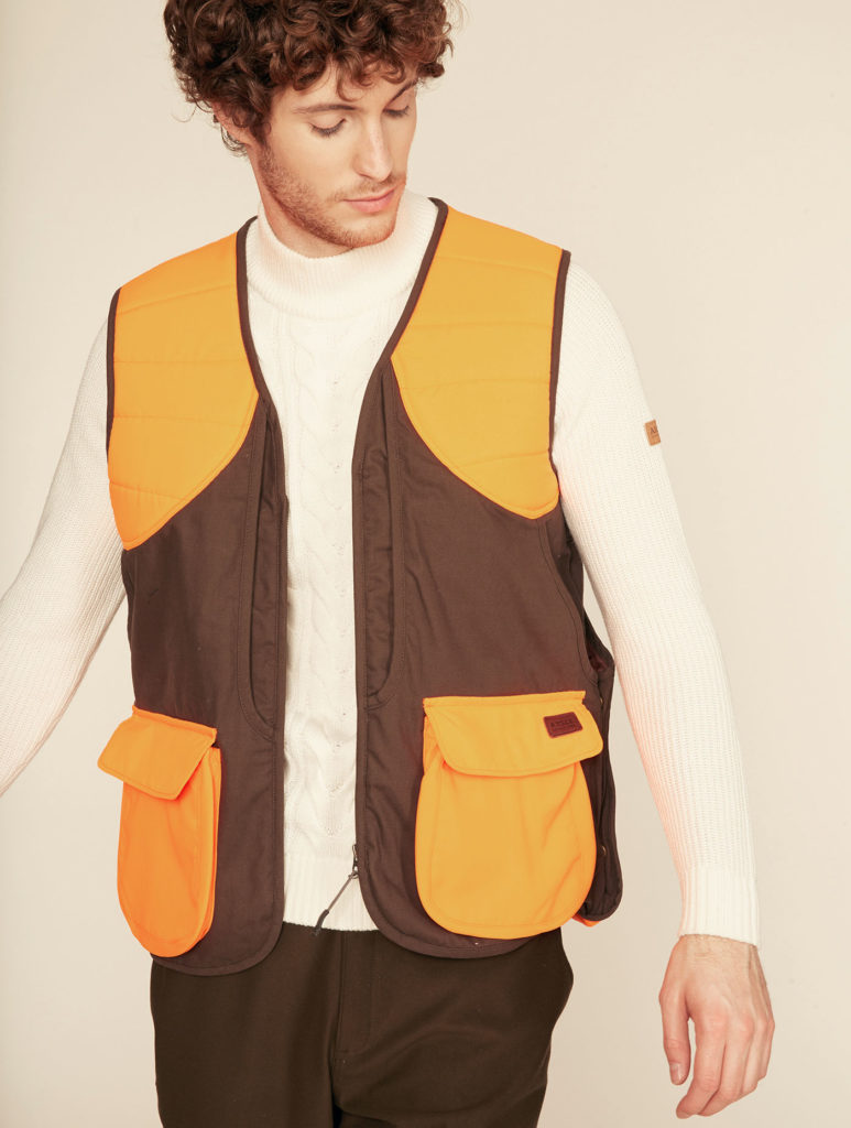 Aigle Vest Adirondack Bronze/Orange - Green Blue Outdoors